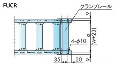 TKP91H56W150R150 Detailed Information - Cable Carriers (CABLEVEYOR) TKP ...