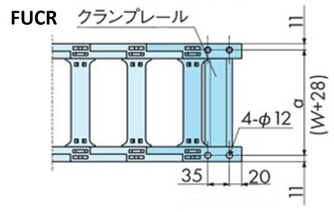 TKP91H80W200R200 Detailed Information - Cable Carriers (CABLEVEYOR) TKP ...
