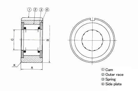 B206 Detailed Information - Cam Clutch