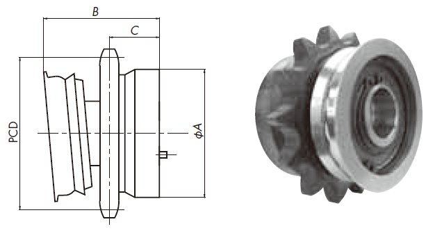 RS08B-KUM Detailed Information - Clip Attachment (attachment types: KUM)