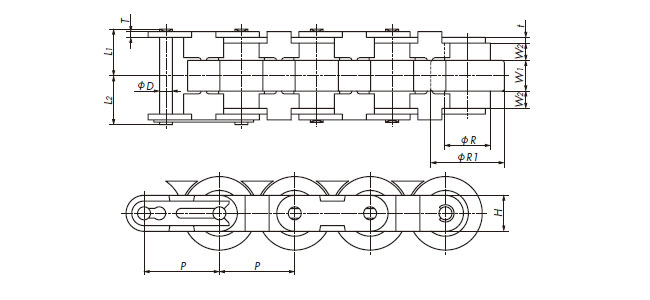 RF2030VRPC-SC Detailed Information - Double Plus Free Flow Chains