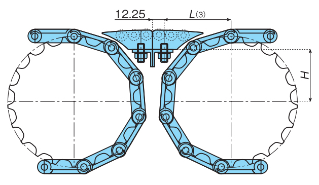 Top chain components - Mounting Examples