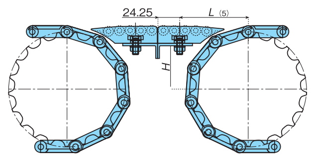 Top chain components - Mounting Examples
