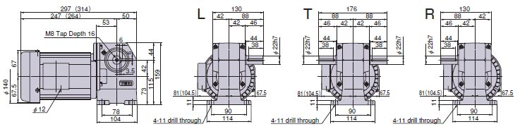 CSMA040-160L10T Detailed Information - Reducers