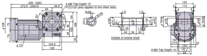 CSMA075-220H10 Detailed Information - Reducers