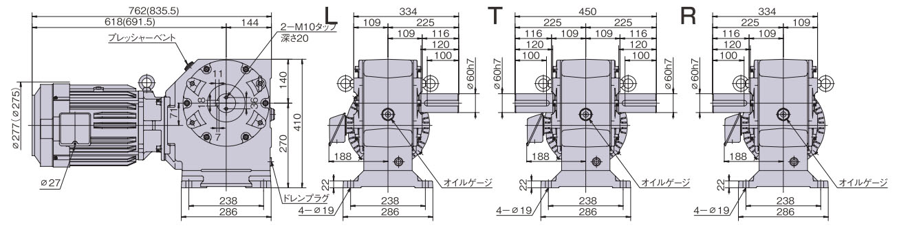 HCMR550-501L40R 詳細情報 - 減速機