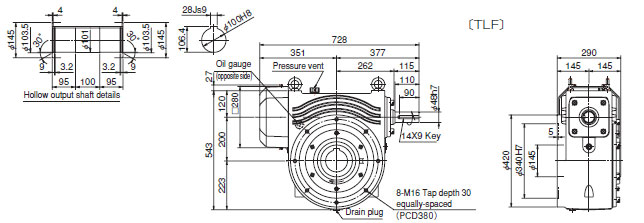 TD200H40TLF Detailed Information - Reducers