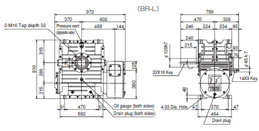 TD280S600BL-R Detailed Information - Reducers