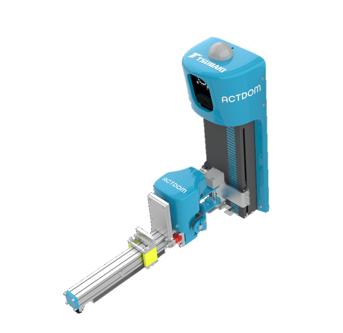 牽引型AGVの台車連結・切り離しを自動化 - ACTDOM (アクトダム)