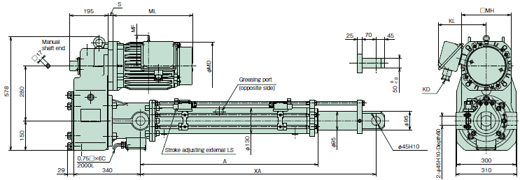 LPTC8000L5 Detailed Information - Power Cylinder T Series - TSUBAKI ...